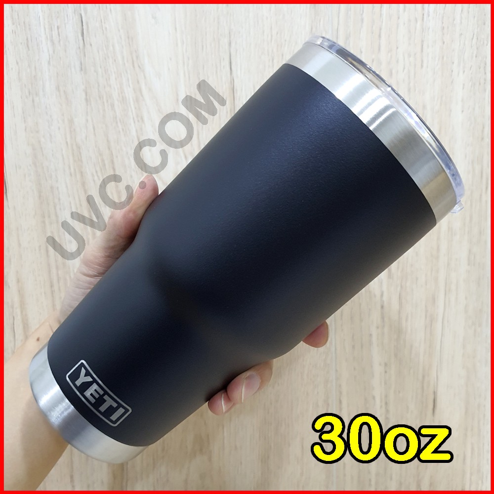 แก้ว30Oz 900ml สแตนเลส304 พร้อมฝา เก็บอุณหภูมิความเย็น-ร้อน ผิวด้านหน้าทราย สีพื้นสีไม่ลอก แบบ ...