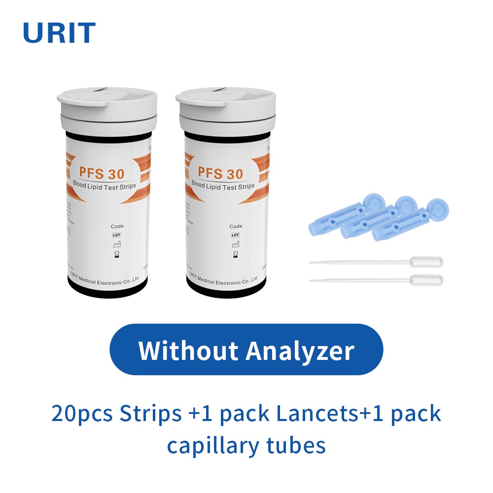 Pfs-30a 5in1 Lipid Analyzer Test Strips Total cholesterol (TC) ความหนา ...