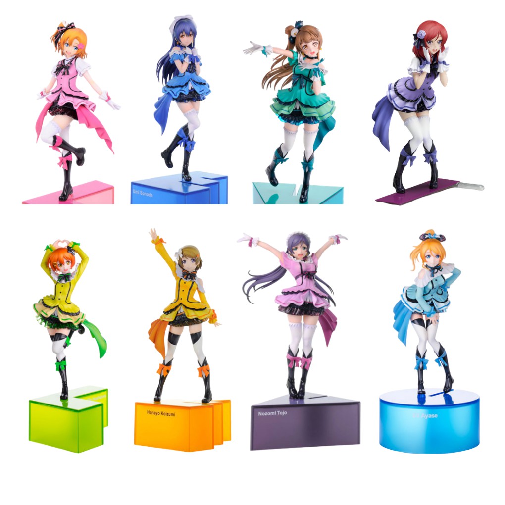 ฟิกเกอร์ครบเซ็ต Love Live! Birthday Figure Project 1/8 Complete set ของ ...