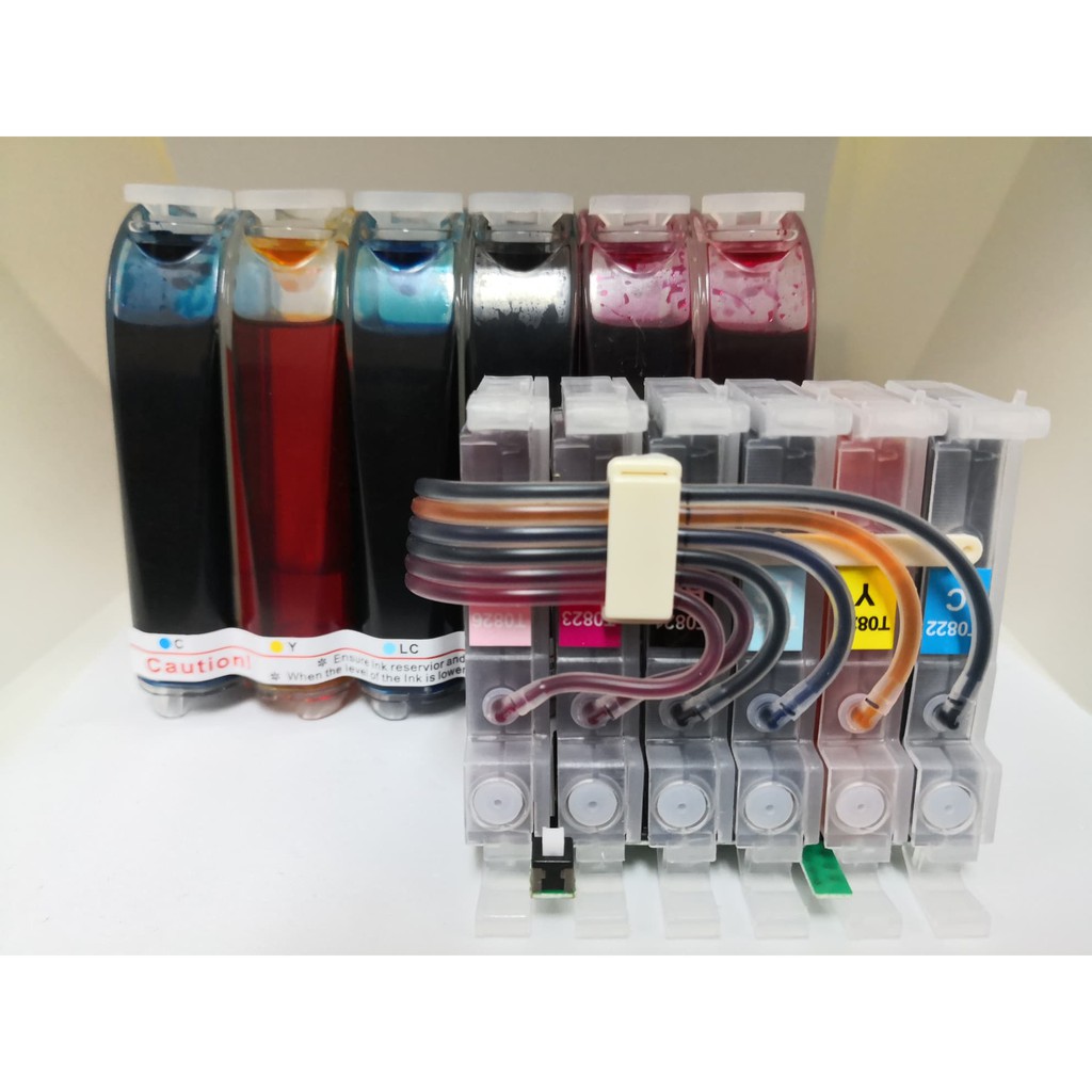 IM Ink Tank Epson TX700W,TX720WD ใช้ได้ทุกรุ่นที่ใช้ตลับ เบอร์ T0821 ...