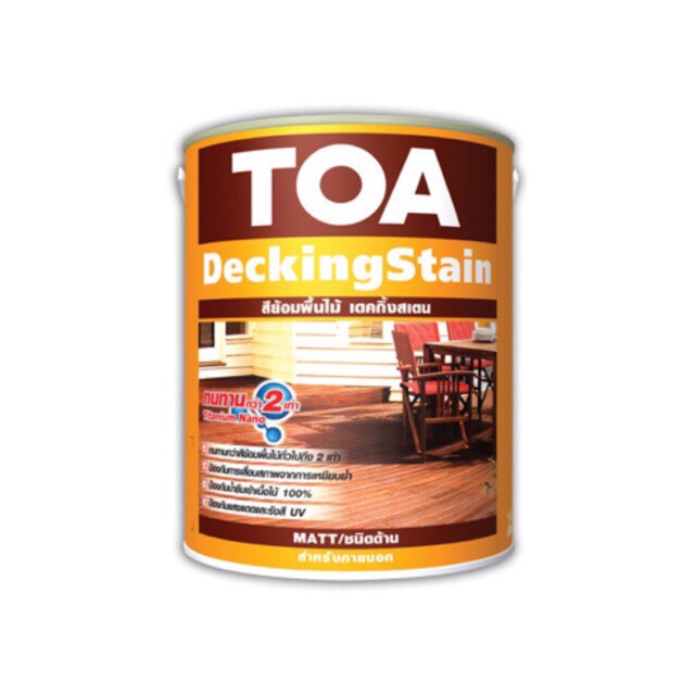 สีย้อมไม้ TOA wood Stain สีเบอร์ ชนิดด้านใส G99/ M99 /S99 /D99หาก ...