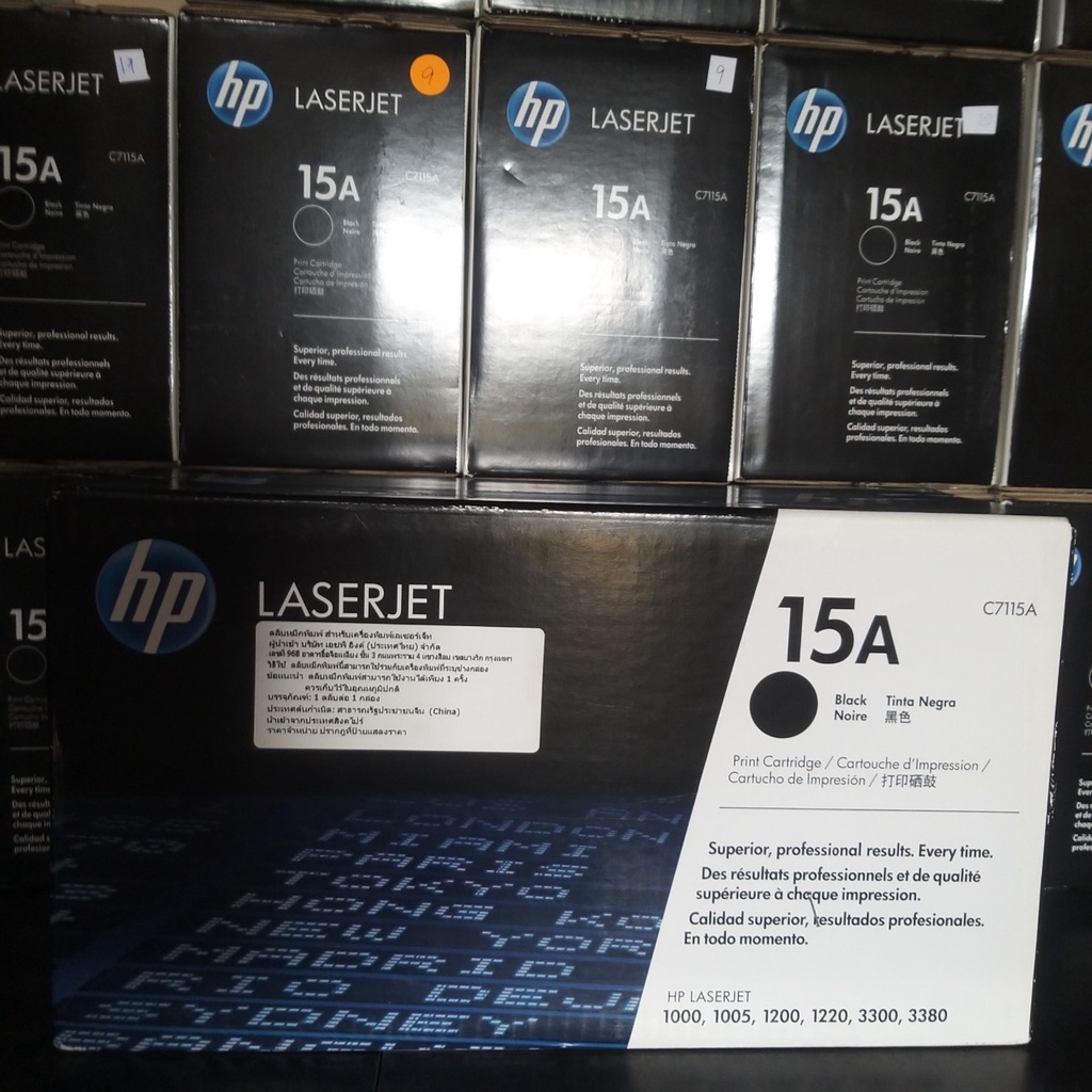 HP 15A C7115A Black ตลับหมึกโทนเนอร์ สีดำ | Shopee Thailand
