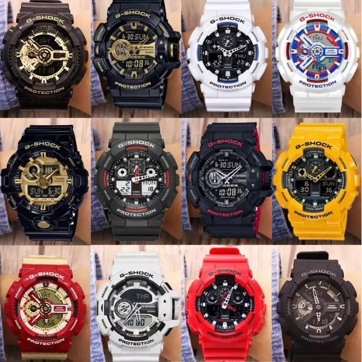 Casio รุ่น GA-400GB-1A9 / GA-400HR-1A/ GA-400CS-7A นาฬิกาข้อมือสายเร ...