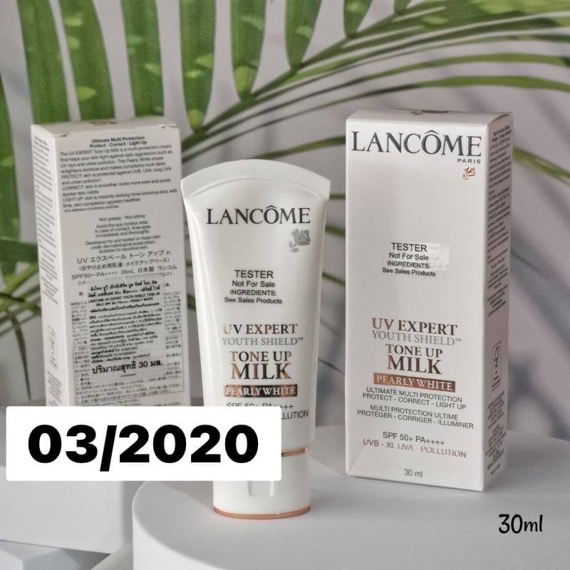 ครีมกันแดด Lancôme UV Expert Tone Up Milk Pearly Bright SPF50+ PA++++ | Shopee Thailand