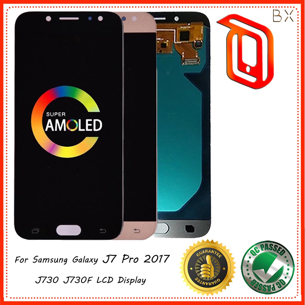 ชุดอะไหล่หน้าจอดิจิทัล AMOLED สําหรับ Samsung Galaxy J7 Pro 2017 J730 J730F | Shopee Thailand