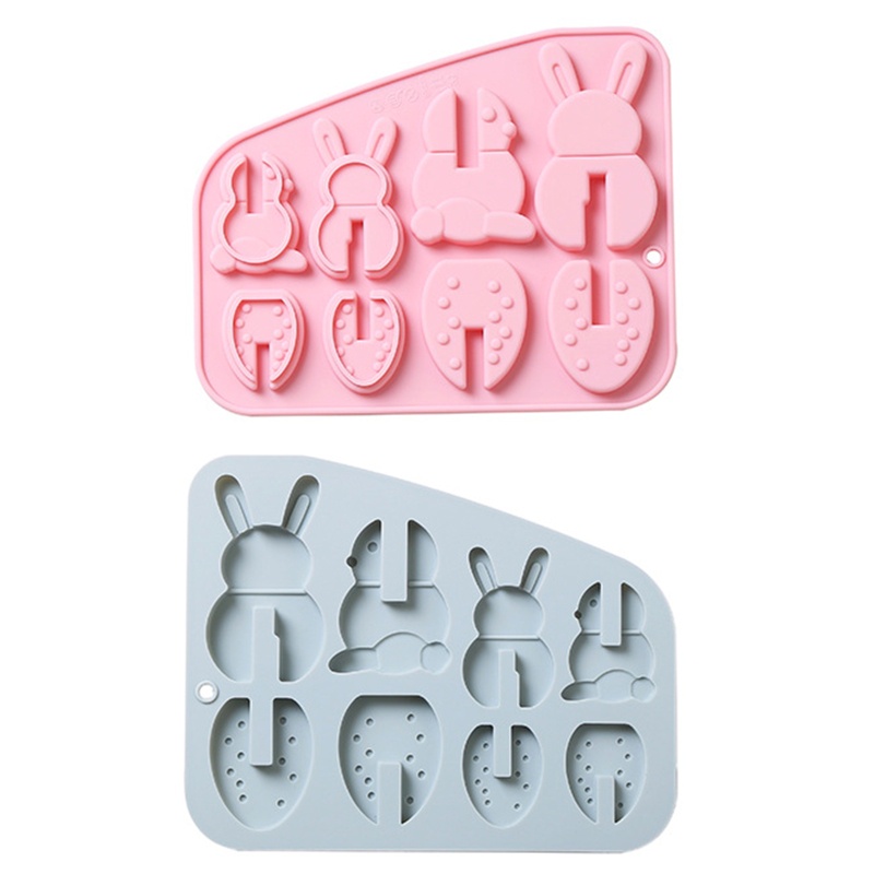 SIY Easter Bunny Egg แม่พิมพ์ซิลิโคน Non-Stick ช็อกโกแลต Candy Cupcake ...