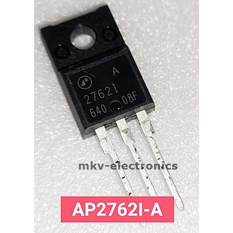 (1ตัว) 2762I , AP2762I , MOSFET N-Channel 7A 650V TO-220FP (รหัสสินค้า M02805) | Shopee Thailand