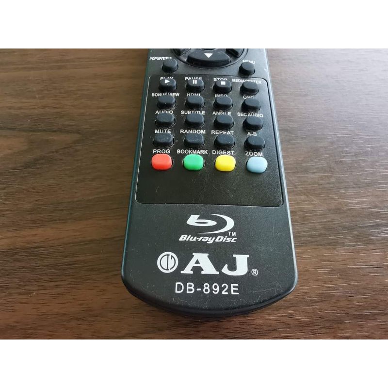 AJ DB-892E REMOTE AJ BLU-RAY DISC DB-892E REMOTE รีโมท AJ DB-892E รีโมท ...