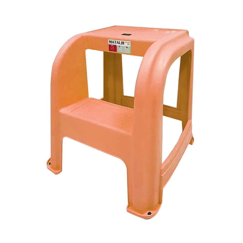 STEP 2 LADDER MATALL ORANGE บันได STEP 2 สีส้ม บันไดสเต็ป บันได ...