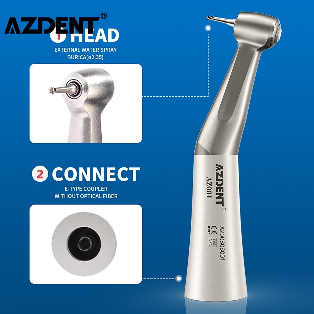 AZDENT Dental Low Speed Handpiece Contra Angle | Shopee Thailand