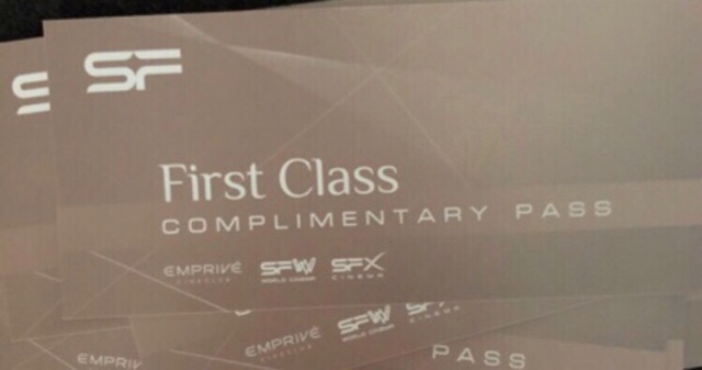 expire 30 เม.ย. บัตรหนัง SF First Class Cinema | Shopee Thailand