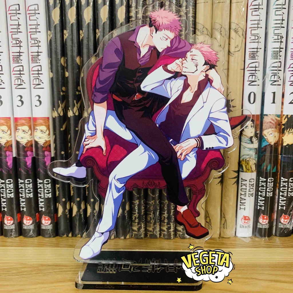 Standee อะคริลิค Mica 2 ด ้ านรูปปั ้ น Jujutsuuka Itadori Sukuna Gojo ...