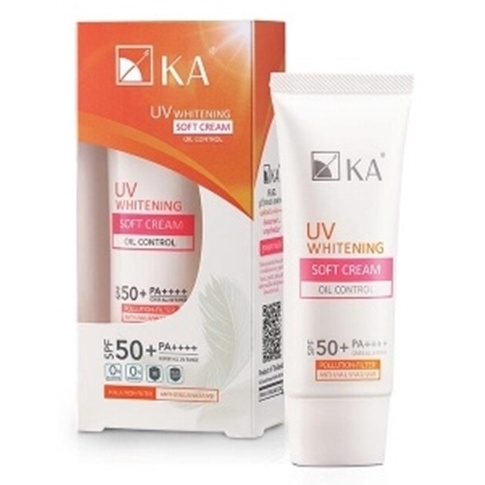 เคเอ ยูวี ไวท์เทนนิ่ง ซอฟท์ ครีม KA UV WHITENING SOFT CREAM OUL CONTROL SPF 50+ PA++++ 15 กรัม ...