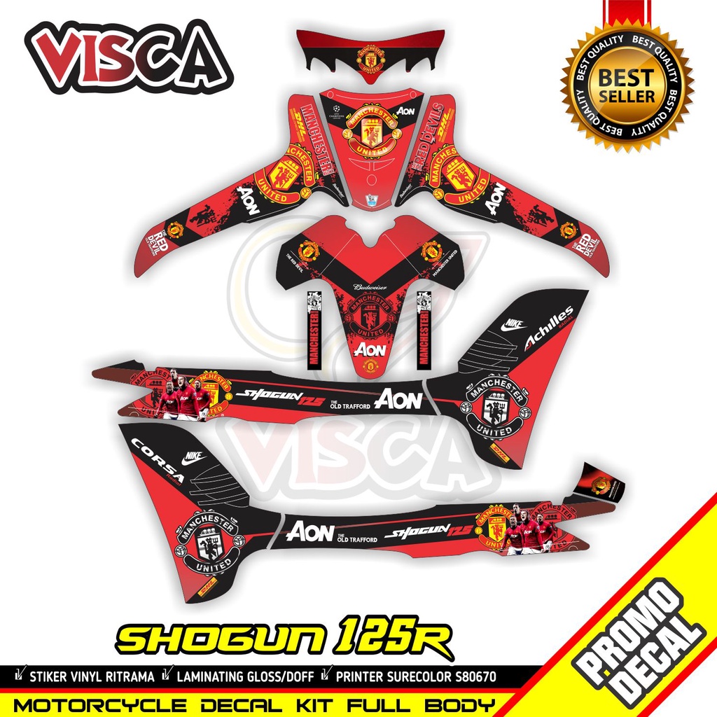 Decal Shogun 125r Full Body Sticker Shogun 125r Full Body Striping ...