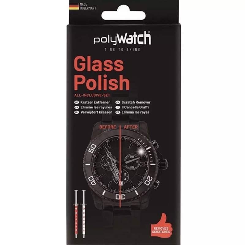 Polywatch Glass Polish น้ำยาขัดกระจก ลบรอยบนกระจกนาฬิกา (Made in ...