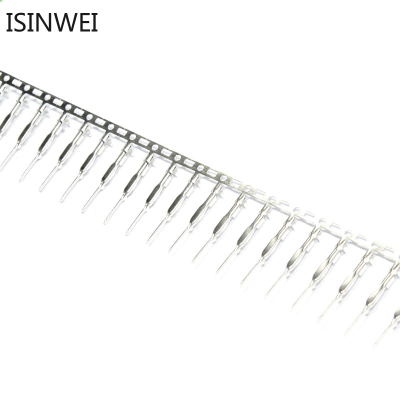 100 ชิ้น / ล็อต 2.54 มม. 1 Pin Single Row Dupont Jumper Wire Cable Male ...