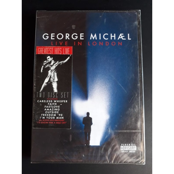 DVD GEORGE MICHAEL : LIVE IN LONDON แผ่นแท้ มือ 1 | Shopee Thailand