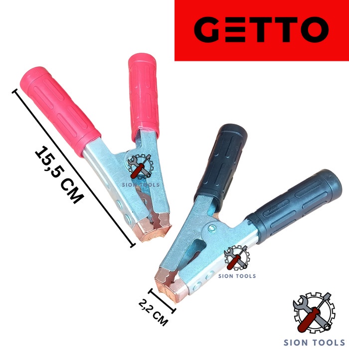 Getto BATTERY CLIP SET LARGE HEAVY DUTY 600 CAMPERE - 150 X 100 MM ...