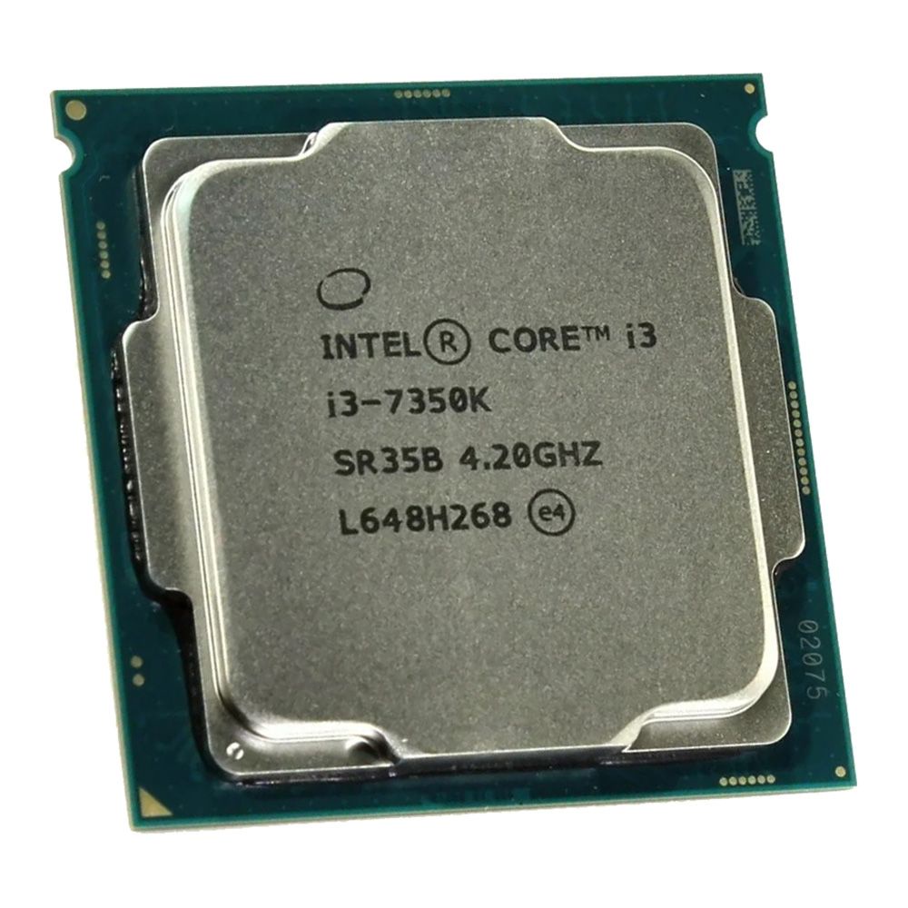Intel Core i3-7350K CPU 4.2GHz Dual-Core LGA 1151 Processor ( Tray ...