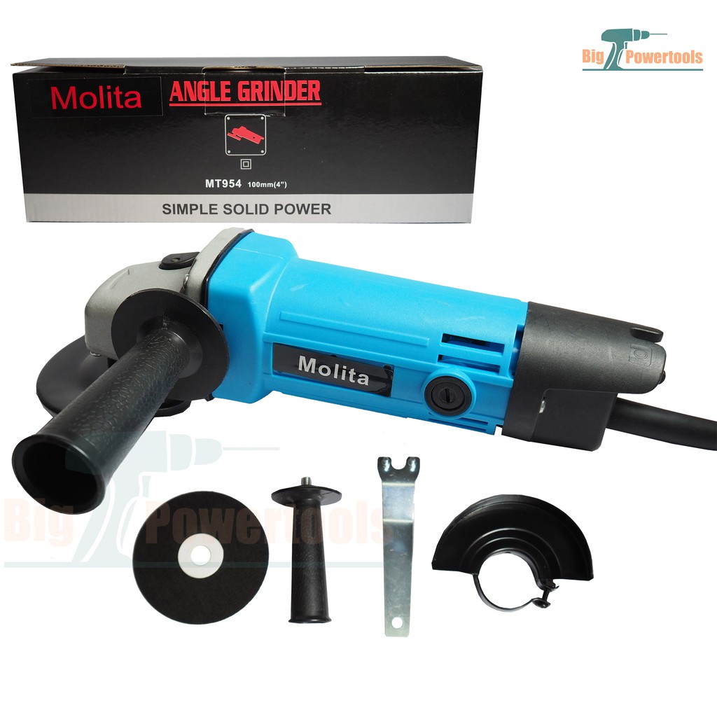 MOLITA เครื่องเจียร์ เครื่องเจียร์ไฟฟ้า ลูกหมู 4 นิ้ว 800W รุ่น MT954 ...