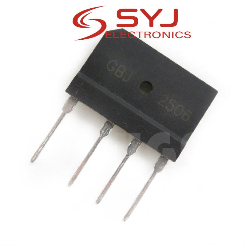 10 ชิ้น GBJ2506 2506 25A 600V ZIP-4 ในสต็อก | Shopee Thailand