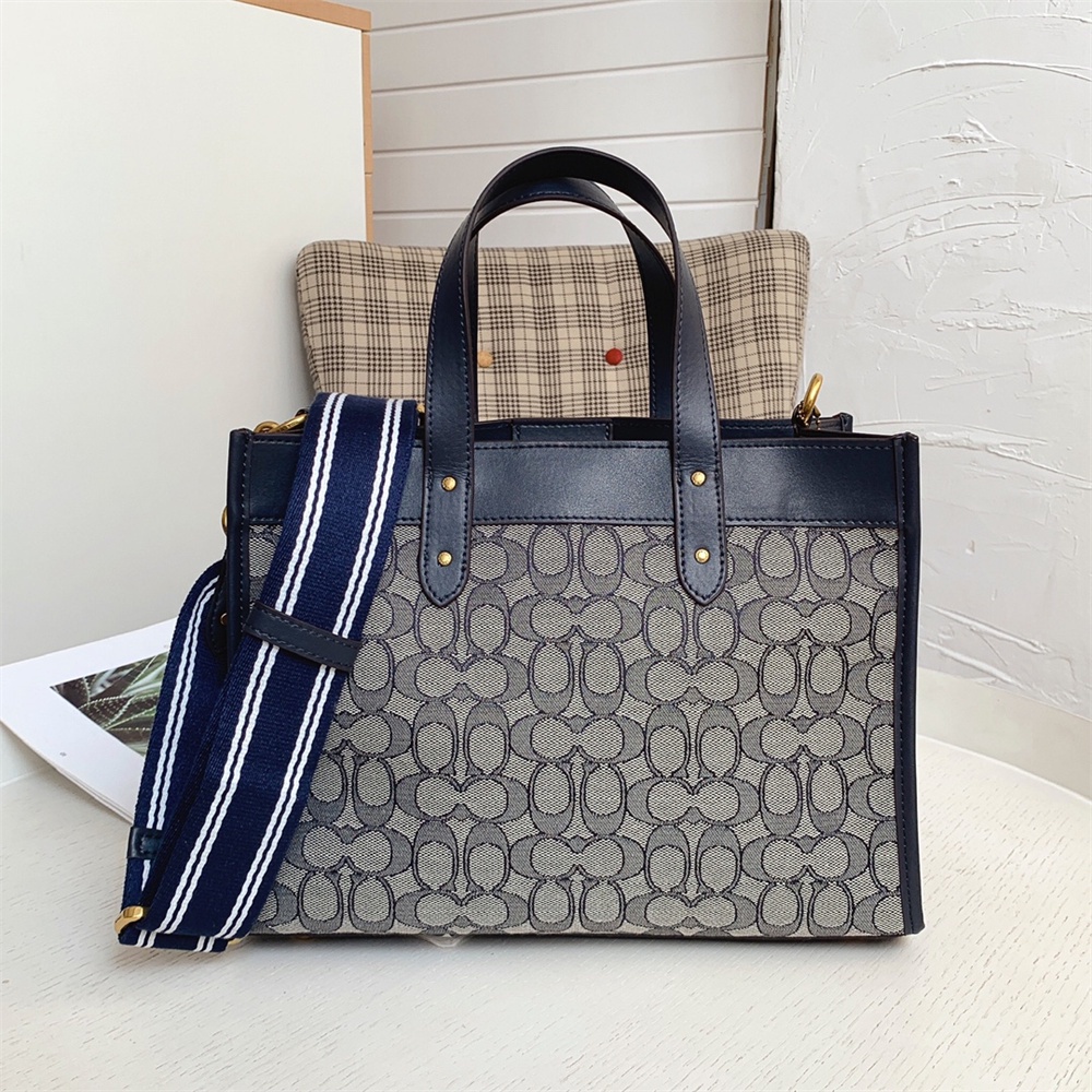Coach C0777 C6035 C8458 C8459 C2773 C3282 C3859 Field Tote 30 หนัง ...