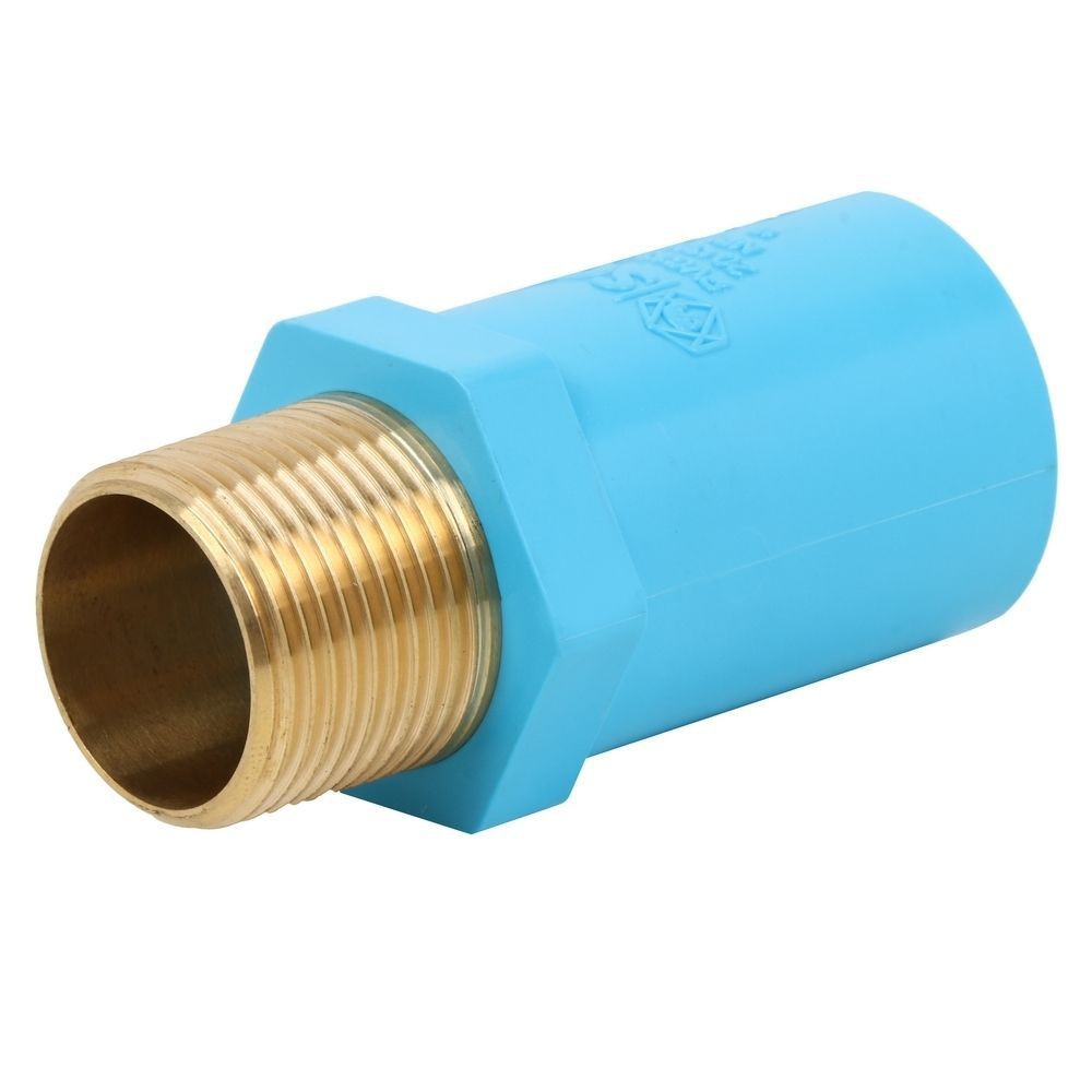 Joints MTP BRASS VALVE SOCKET SCG PVC/BASS 3/4" LITE BLUE Pipe fitting ...