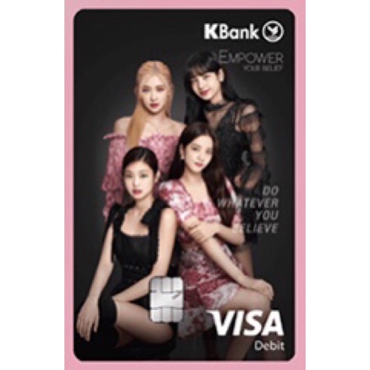 Kbank X blackpink cards พร้อมส่ง | Shopee Thailand