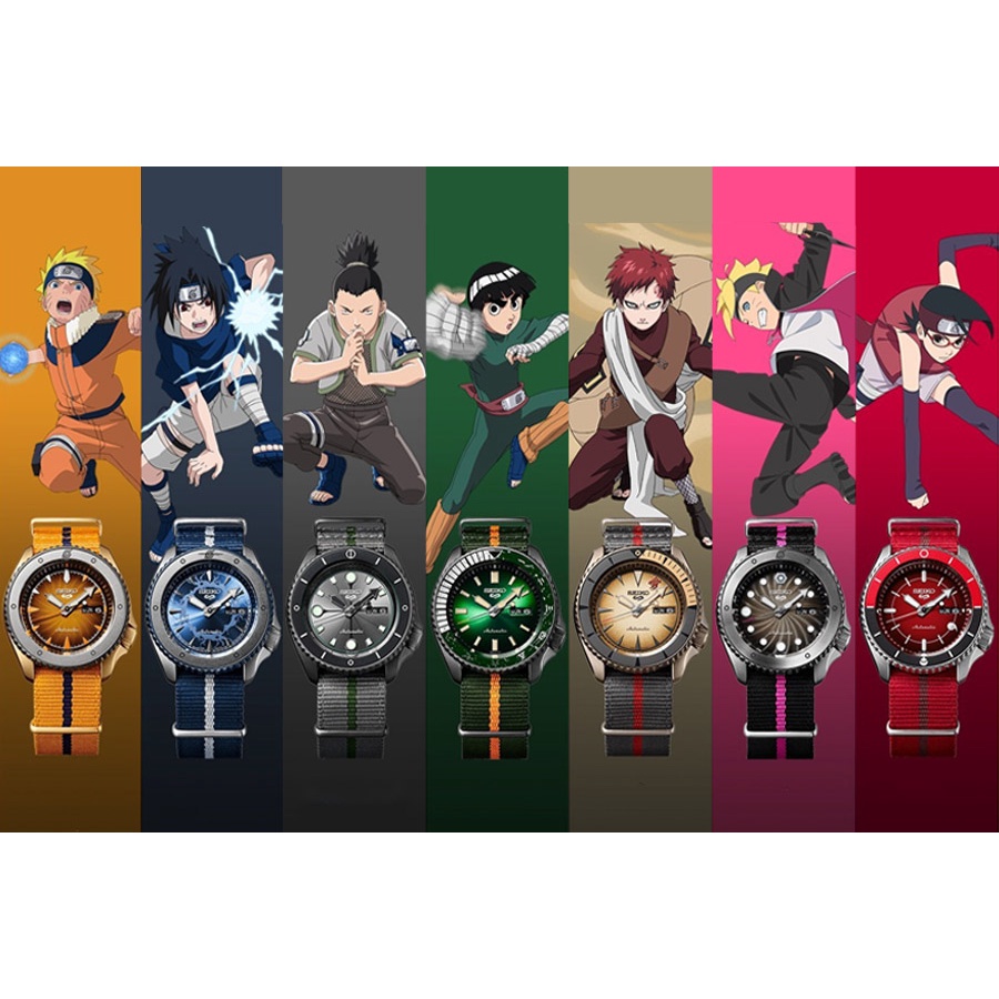 นาฬิกาข้อมือ SEIKO 5 Sports x Naruto & Boruto Limited Edition Automatic ...