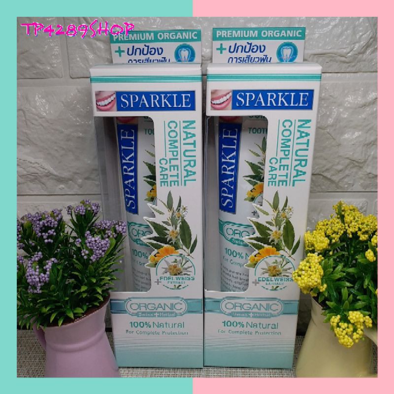 ยาสีฟันสปาร์คเคิล SPARKLE NATURAL COMPLETE CARE | Shopee Thailand