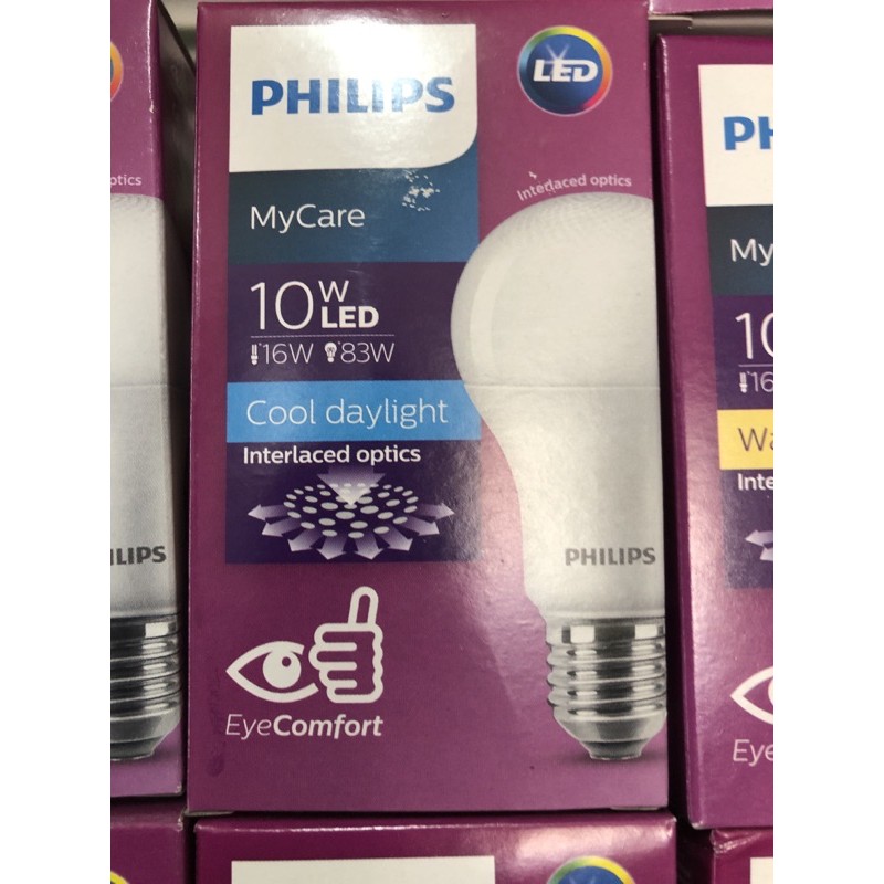 หลอด LED philips แสงdaylight,warm white | Shopee Thailand