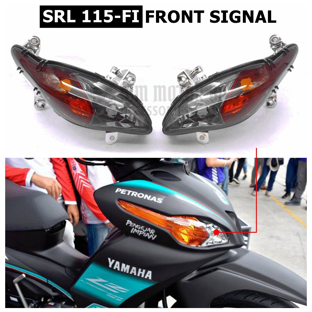 YAMAHA SRL115 ควันโคมไฟหัว Fi, ควันสัญญาณด้านหน้า, SRL 115 Fi Lampu ...