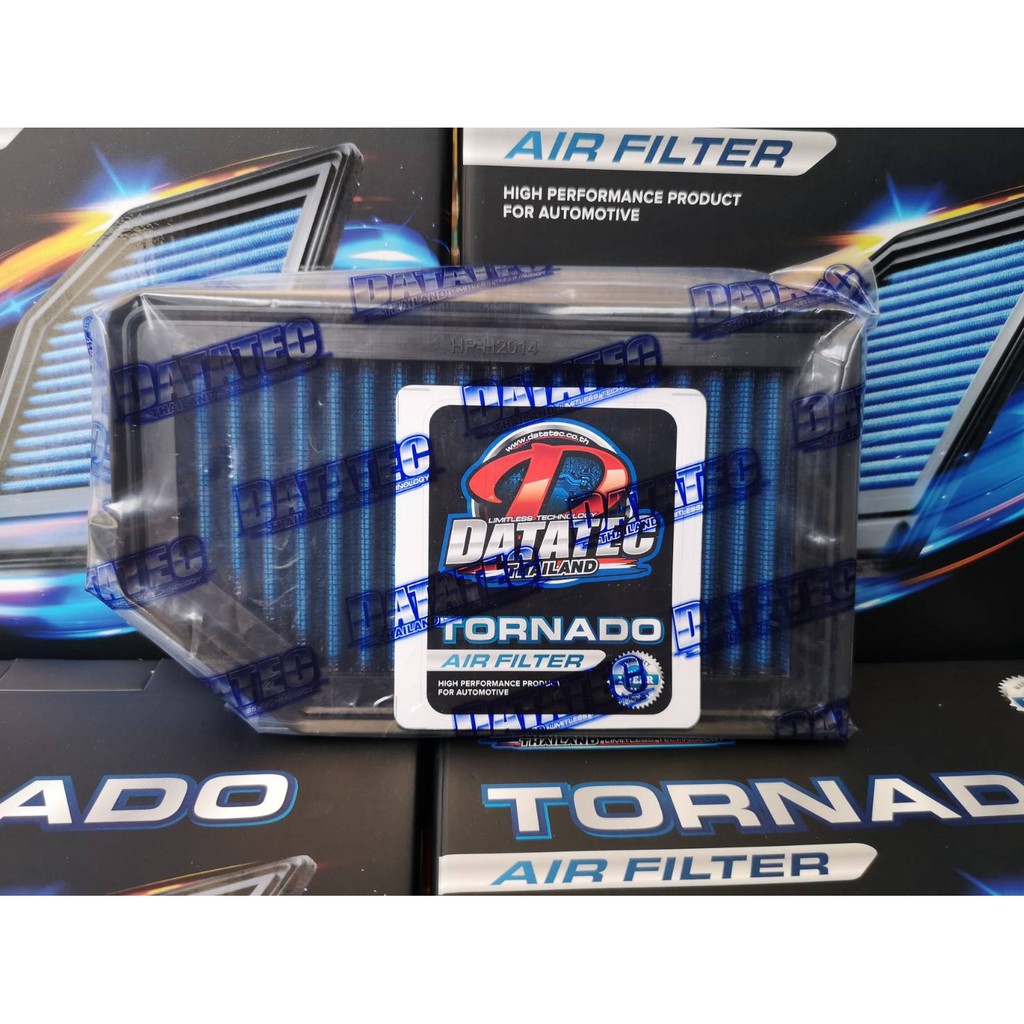 ฟรีผ้าไมโครไฟเบอร์!กรองอากาศ DATATEC TORNADO HONDA JAZZ GK / CITY GM6 1 ...