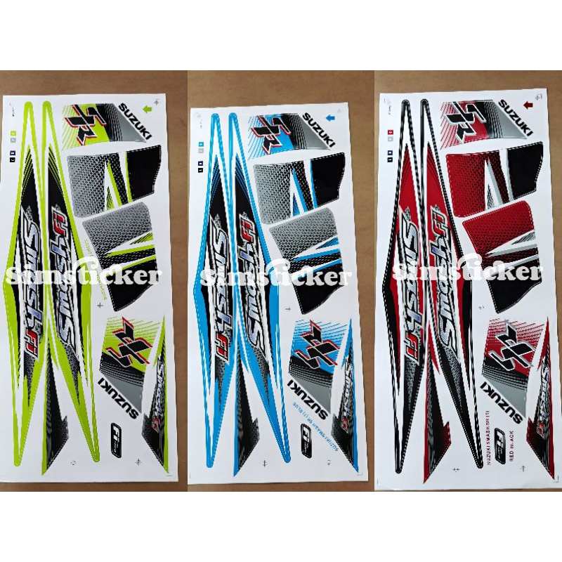 SUZUKI SMASH SR FI (1) สติ๊กเกอร์ร่างกาย | Shopee Thailand