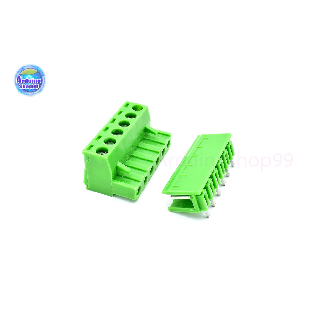 Terminal Block PCB connector 6P / 2EDGK 5.08mm plug-in ( 1 ชุด ผู้+เมีย ) | Shopee Thailand