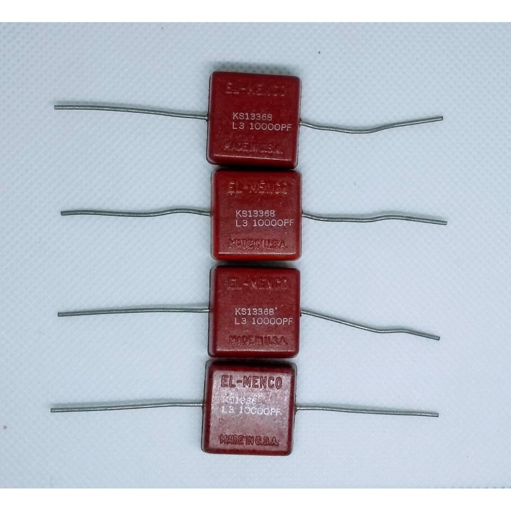 คาปาซิเตอร์ CAPACITOR silver mica El-Menco 10,000pf | Shopee Thailand