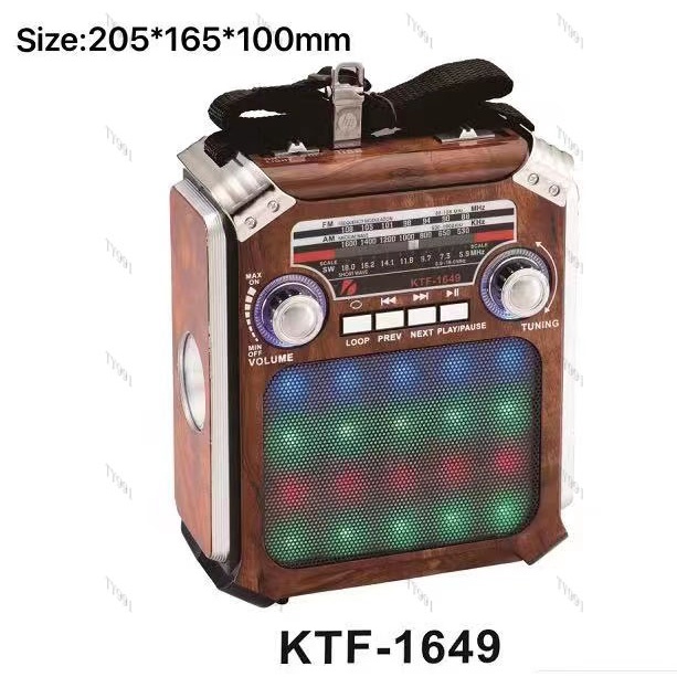 สินค้ามาใหม่ !! ลำโพงบลุทูธ ลำโพงวิทยุ รุ่น KTF-1649 FM RADIO ลำโพงไร้ ...