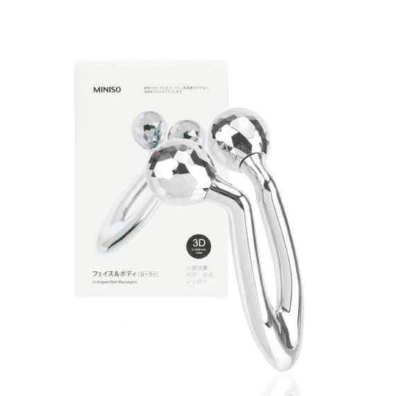 MINISO FACIAL ROLLER MASSAGER หน้าเรียว ผิวตึง | Shopee Thailand