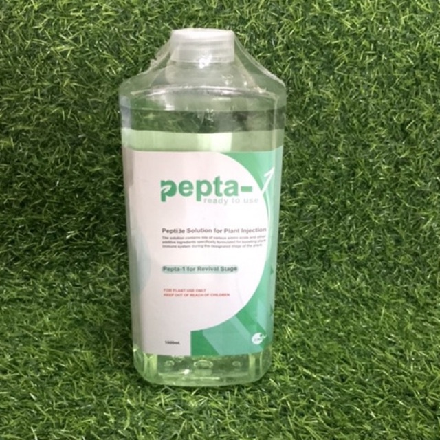 เปปต้า พร้อมใช้ (pepta-1) ขนาด 1 ลิตร ใช้ฝังเข็มทุเรียน | Shopee Thailand