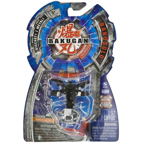 Bakugan Mechtanium Surge BakuTactix Darkus Razenoid | Shopee Thailand