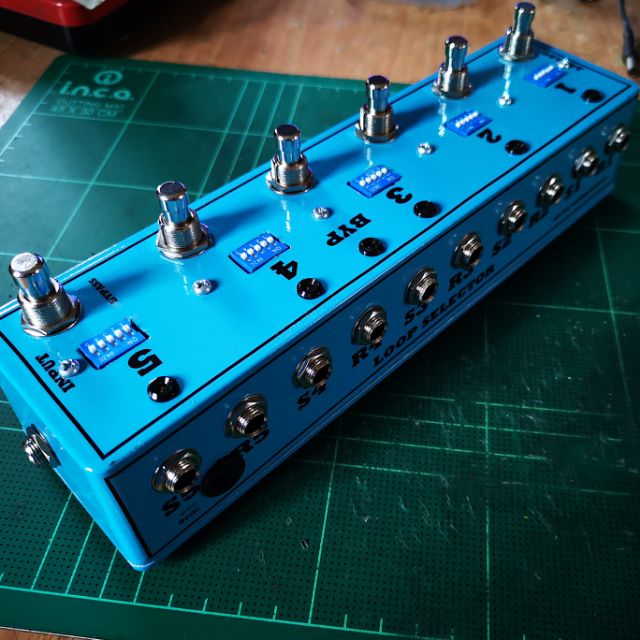 DIY Guitar pedal Loop Selector Analog 5 ch. Preset s | Shopee Thailand