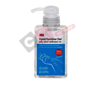 แอลกอฮอล์เจลล้างมือ 3M 400 ml. Alcohol hand sanitizer 400 ml. | Shopee ...