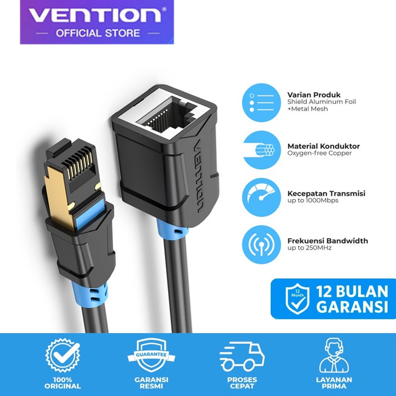 Vention Cable RJ45 LAN Extension Cat.6 Gigabit Ethernet Network SSP ...