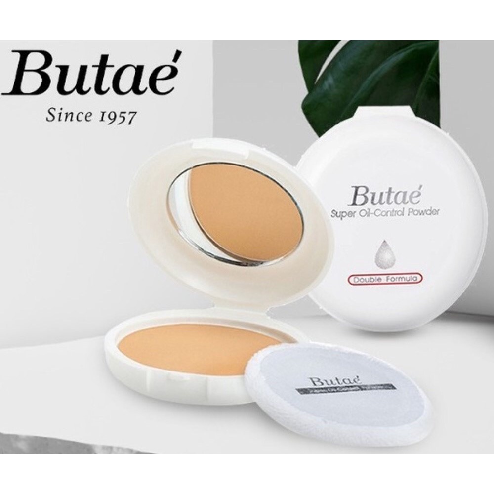แป้งพัฟ แป้งบูเต้ รุ่นใหม่ BUTAE super oil control powder Double ...