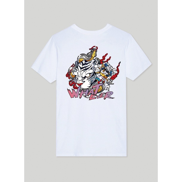 เสื้อยืดเเนวสตรีท เวอร์ชั่นเกาหลี Japanese Tiger #22000-1 BW1、22039-1 ...