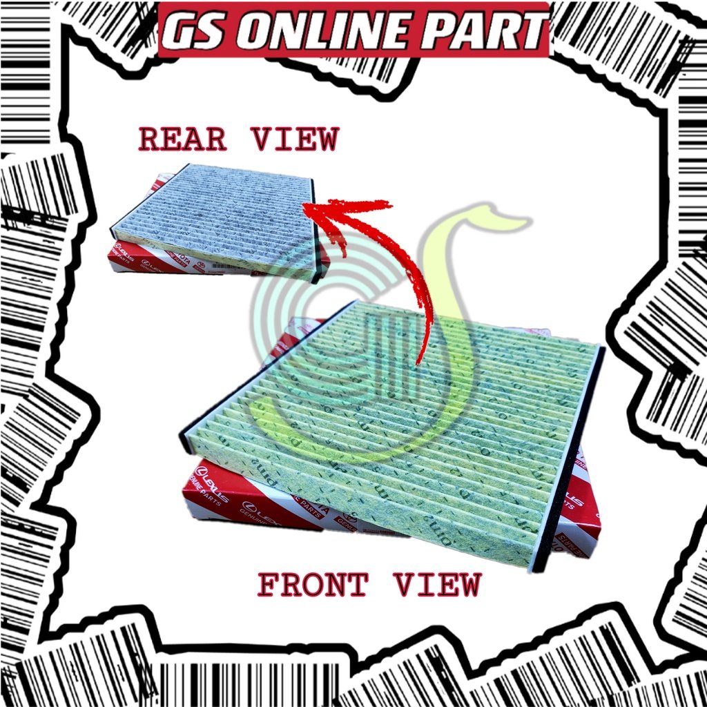 CABIN FILTER (PM2.5) TOYOTA VIOS NCP42 CAMRY ACV30 ESTIMA ACR30 ALPHARD ...