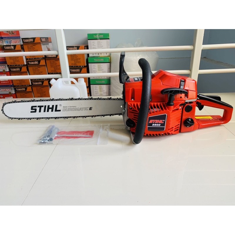 เลื่อยยนต์รุ่น 5900 พร้อมบาร์ 20 นิ้ว | Shopee Thailand