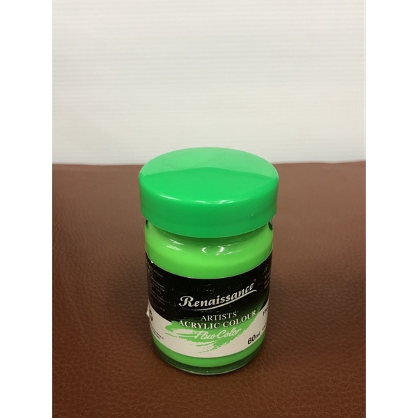 Acrylic Fluo Colour สีอะคริลิคสะท้อนแสงเรนาซองซ์60ml | Shopee Thailand