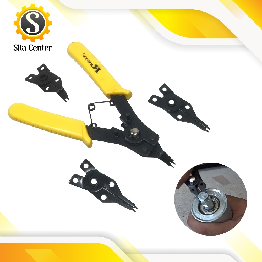 REWIN ชุดคีมถ่าง เปลี่ยนหัวได้ 4 แบบ No.WG-4017 | Shopee Thailand