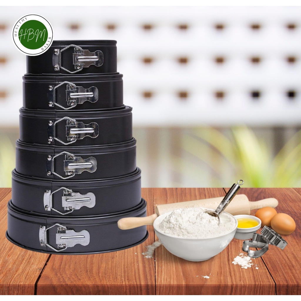 Non stick SPRING FORM Round / Round Baking Dish Bakeware Non-stick Mold ...